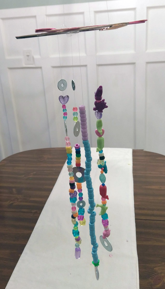 Kids Wind Chime Craft » Famous Artisan