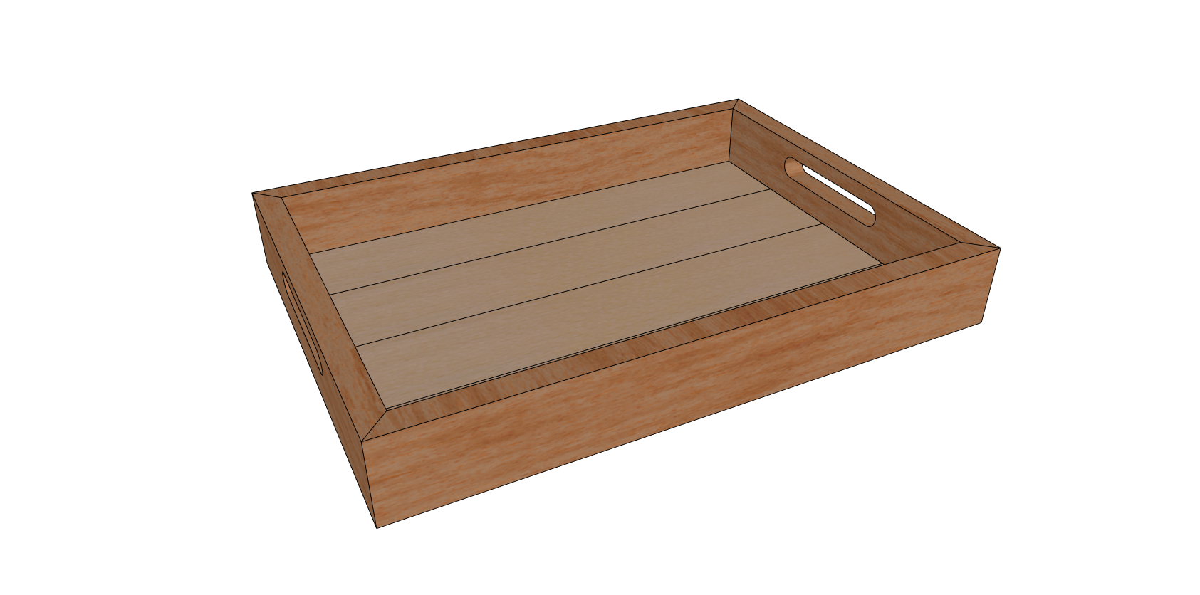 DIY Serving Tray with 1/4" bottom » Famous Artisan