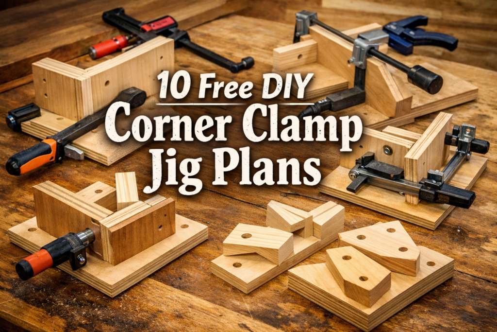 10 free DIY corner clamp jig plans » Famous Artisan
